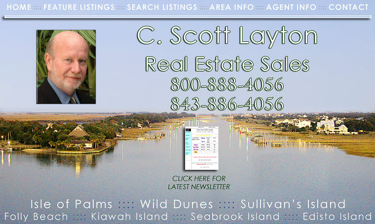 Sales for Isle of Palms, SC real estate - Scott Layton with Beachside ...